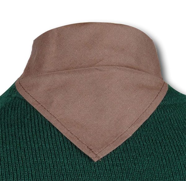 Cub & Scout Necker In Solid Brown | Albert Prendergast